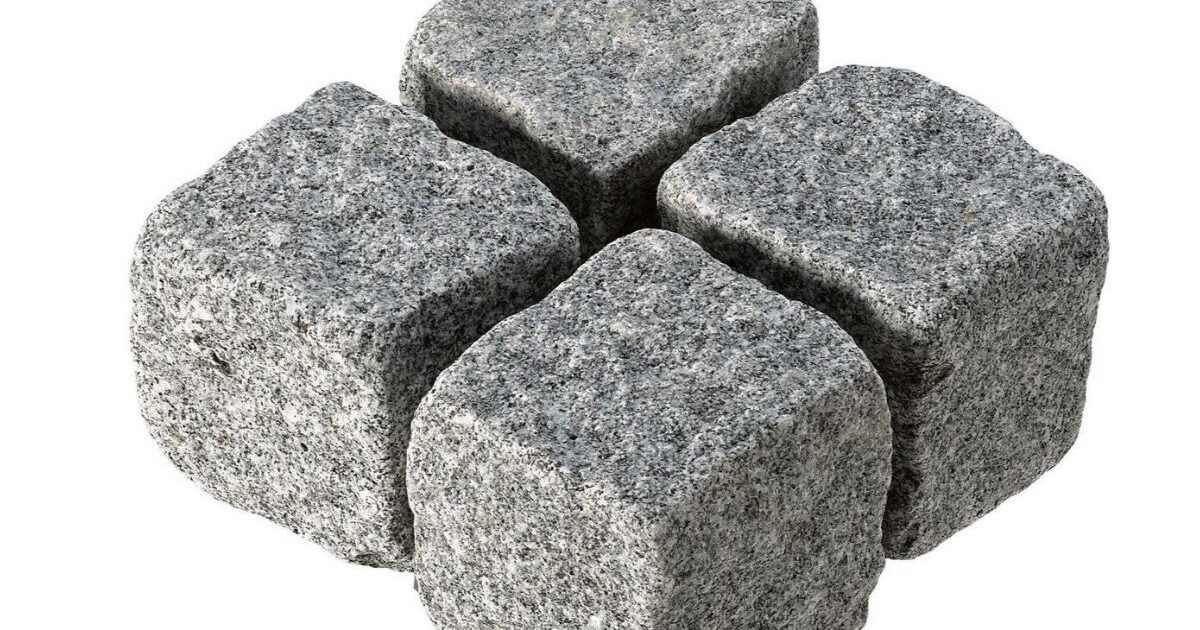 Cropped Setts - Medium Grey Granite | CED Stone