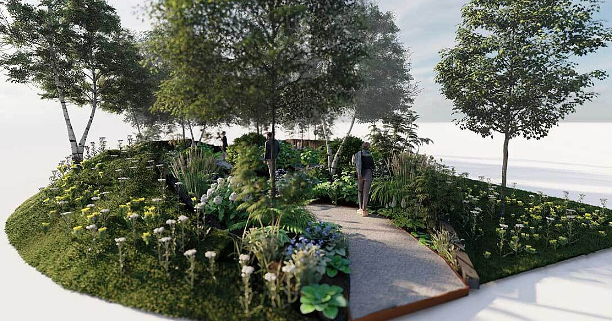 RHS Forest Bathing Garden | CED Stone