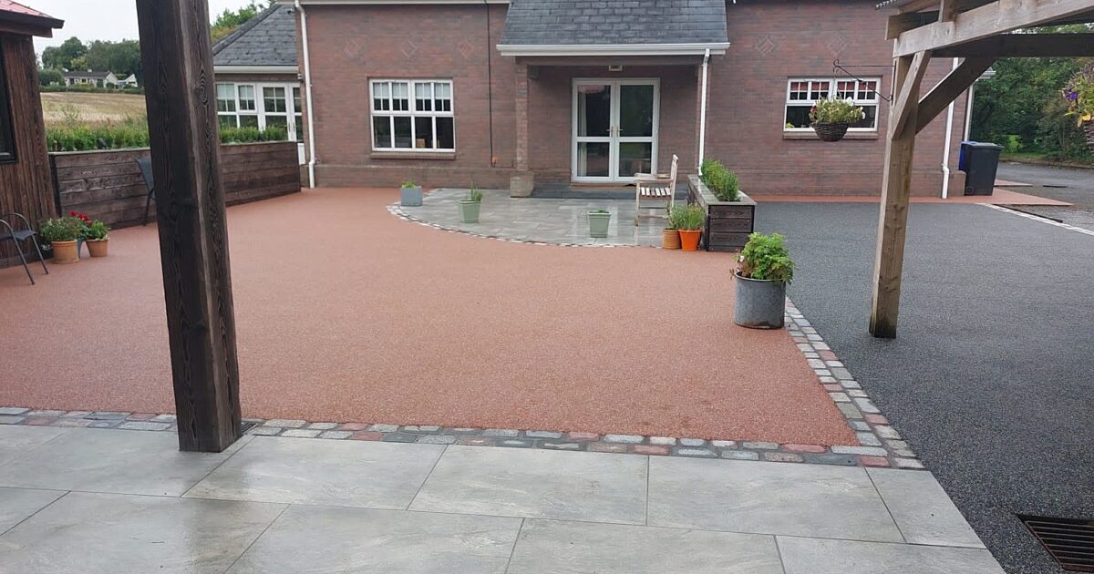 Resin Bound Courtyard case study | CED Stone