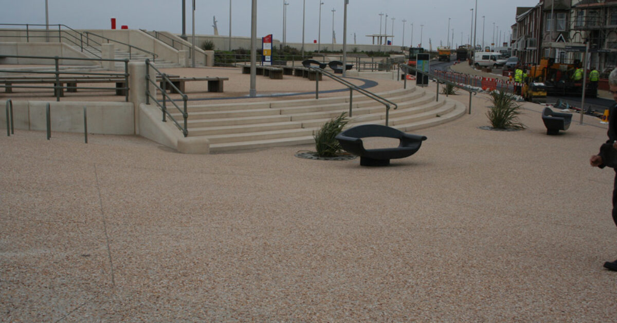 Project case study: Blackpool, Cleveley Promenade | CED Stone