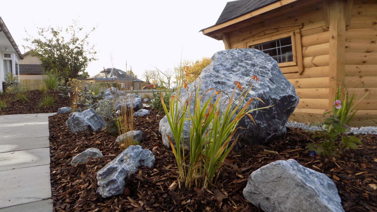 Smokey Grey Limestone Rockery | CED Stone