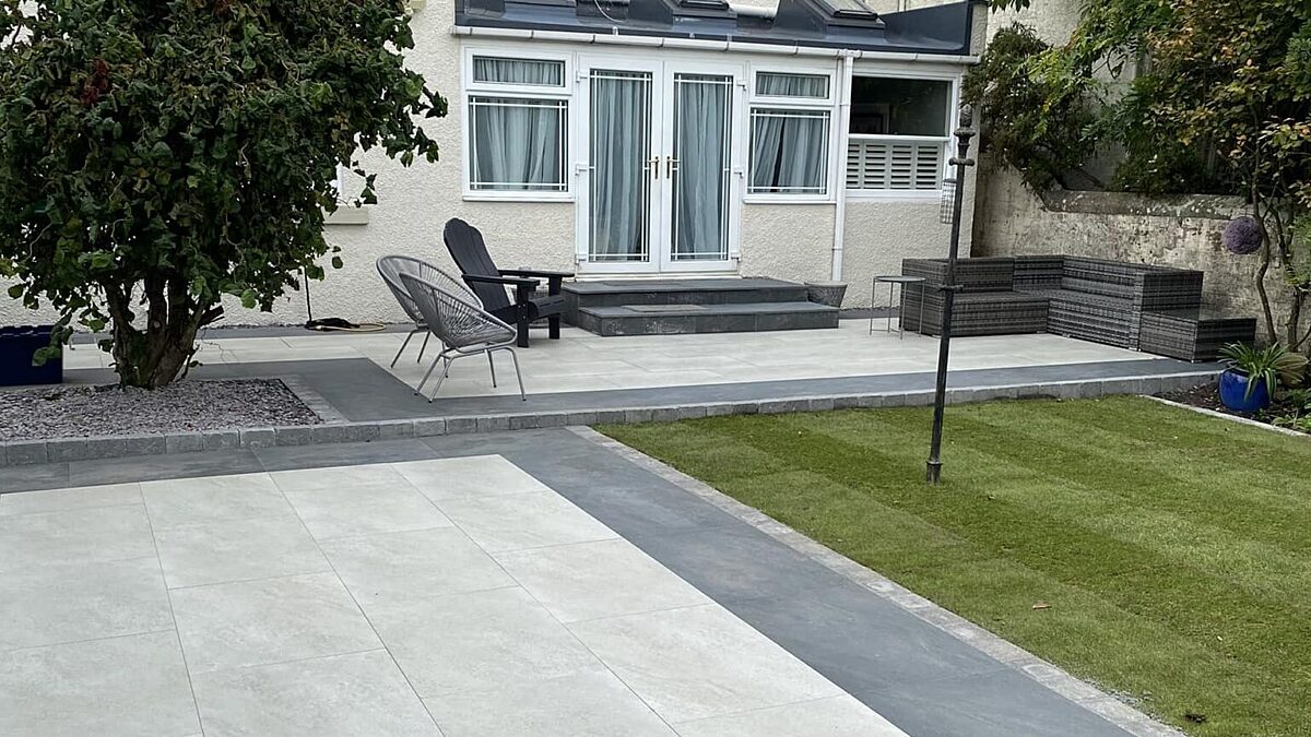 Maharajah Porcelain Paving - Light Grey | CED Stone