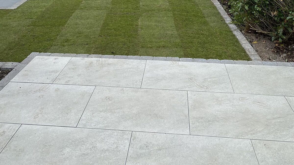 Maharajah Porcelain Paving - Light Grey | CED Stone