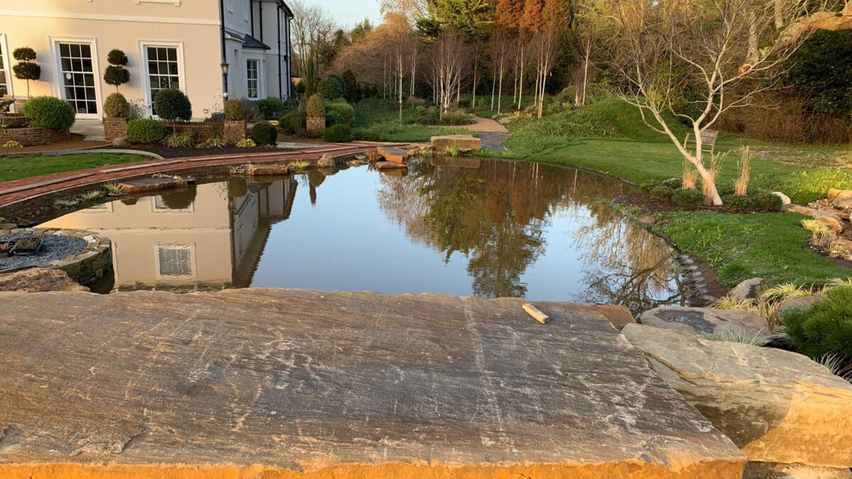 Slabby Sandstone Rockery | CED Stone