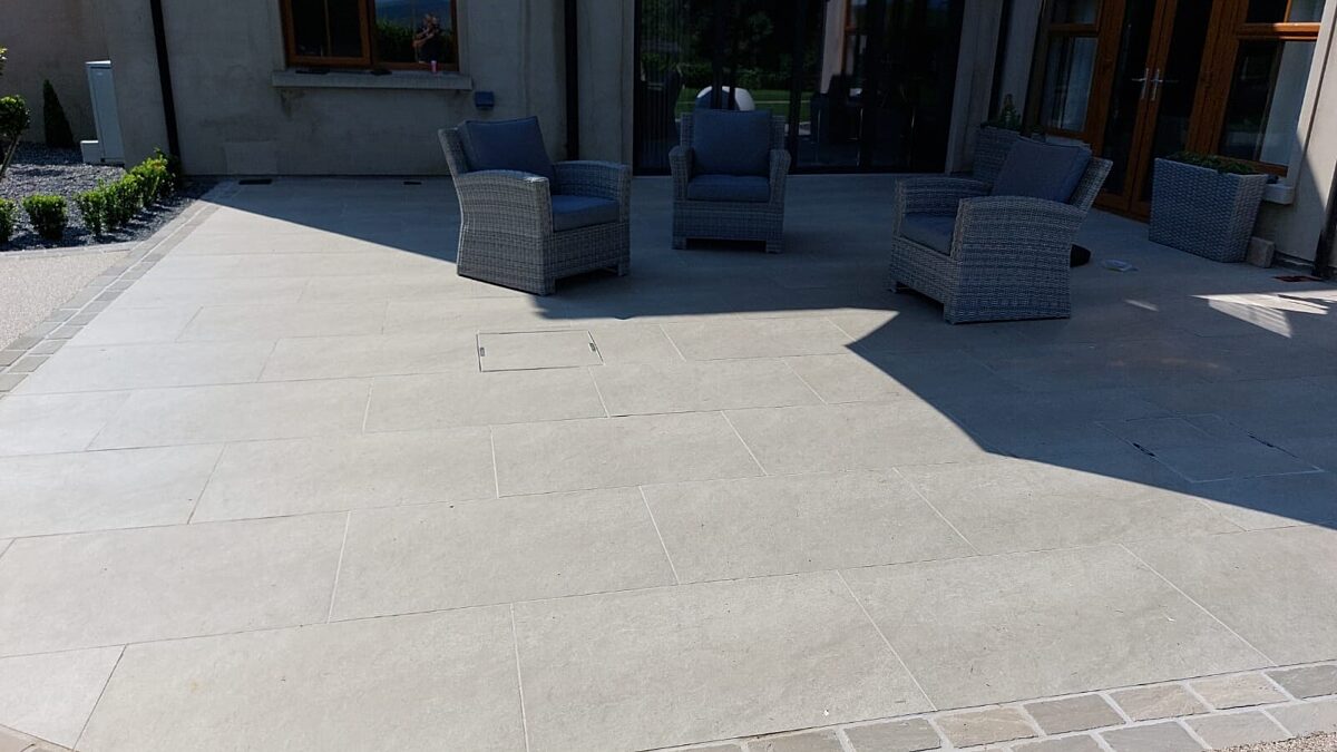 Maharajah Porcelain Paving - Beige | CED Stone