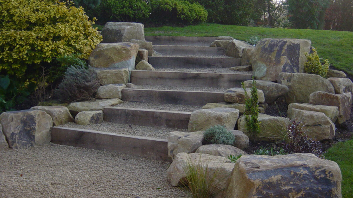 Yorkstone Rockery | CED Stone