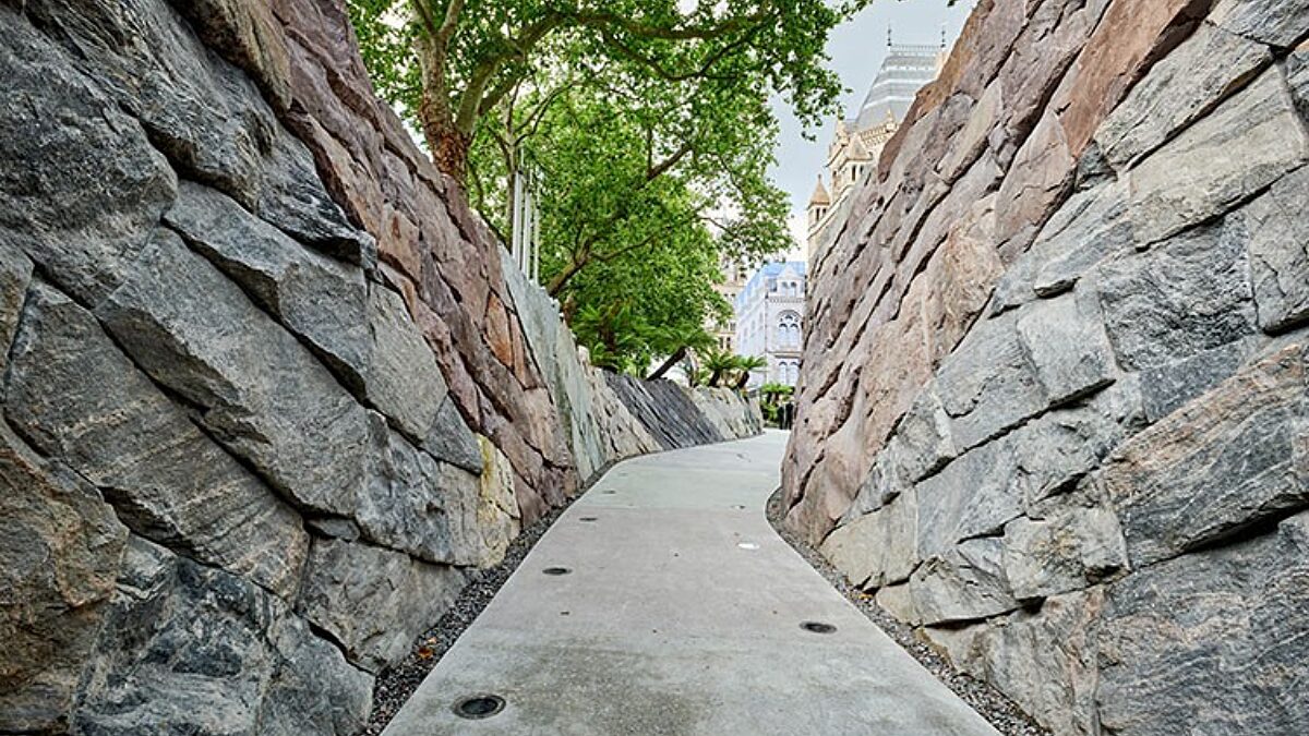 Supplying Stone For The Evolution Garden at The Natural… | CED Stone