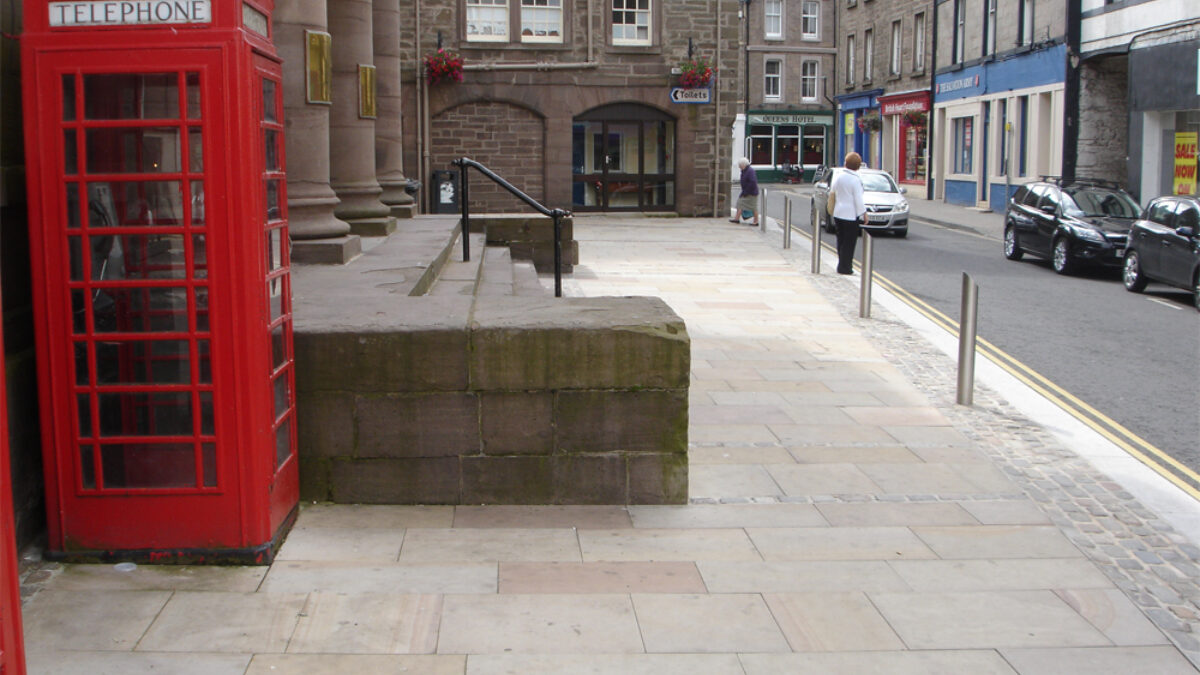 Project case study: Forfar Town Centre | CED Stone