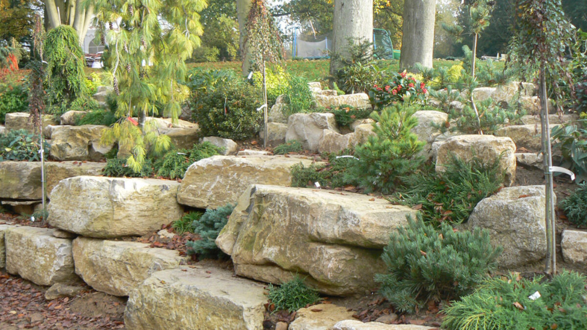 Purbeck Limestone Rockery | CED Stone