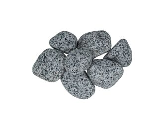 Silver Grey Granite Cobbles & Pebbles | CED Stone