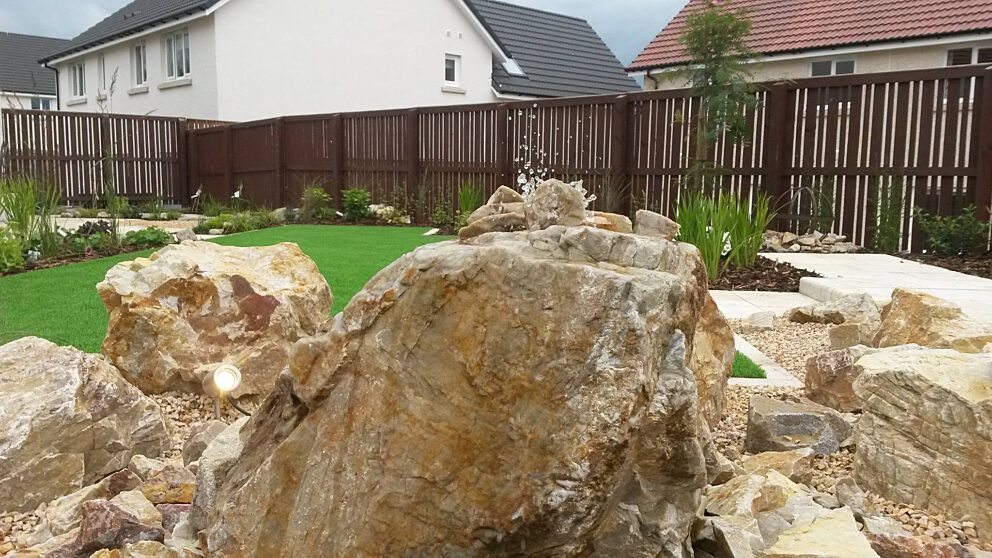 Golden Quartzite Rockery | CED Stone