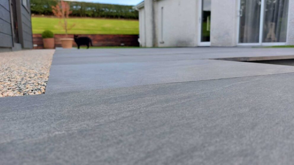 Maharajah Porcelain Paving - Anthracite | CED Stone