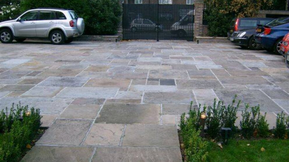 Project case study: Reclaimed Yorkstone Paving | CED Stone