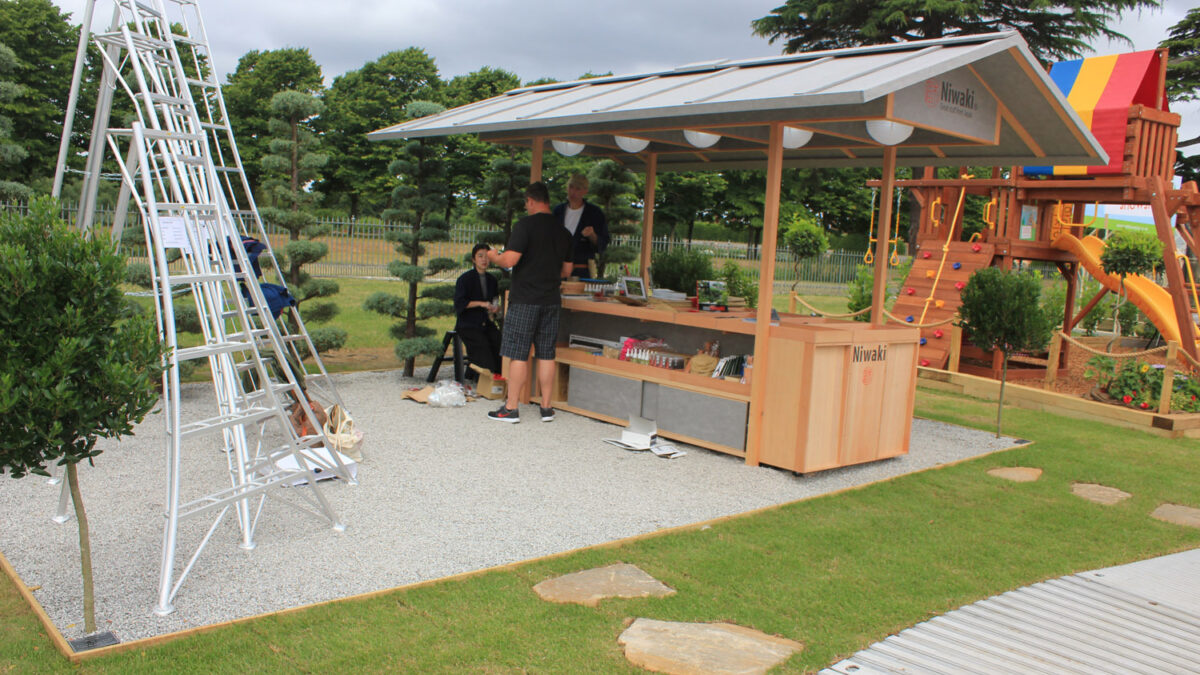 Project case study: Niwaki Trade Stand | CED Stone