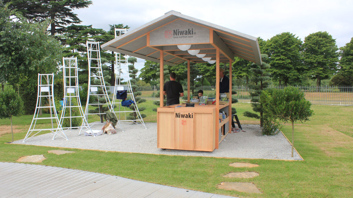 Project case study: Niwaki Trade Stand | CED Stone