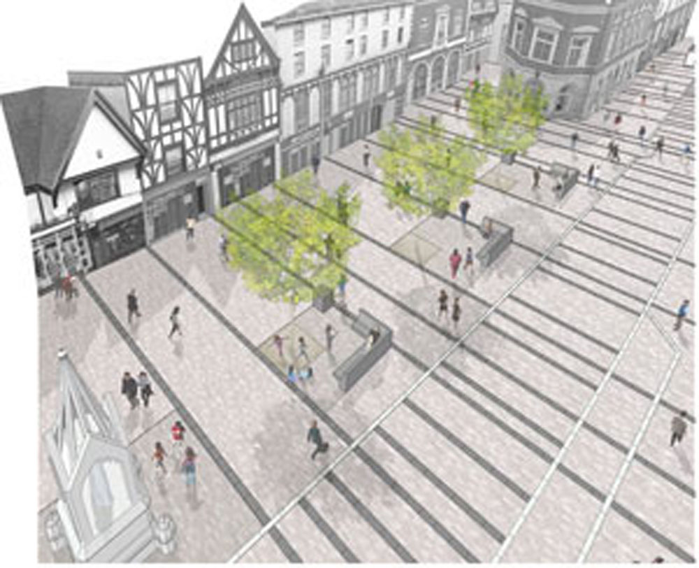 Maidstone High Street Regeneration | CED Ltd for all your Natural Stone