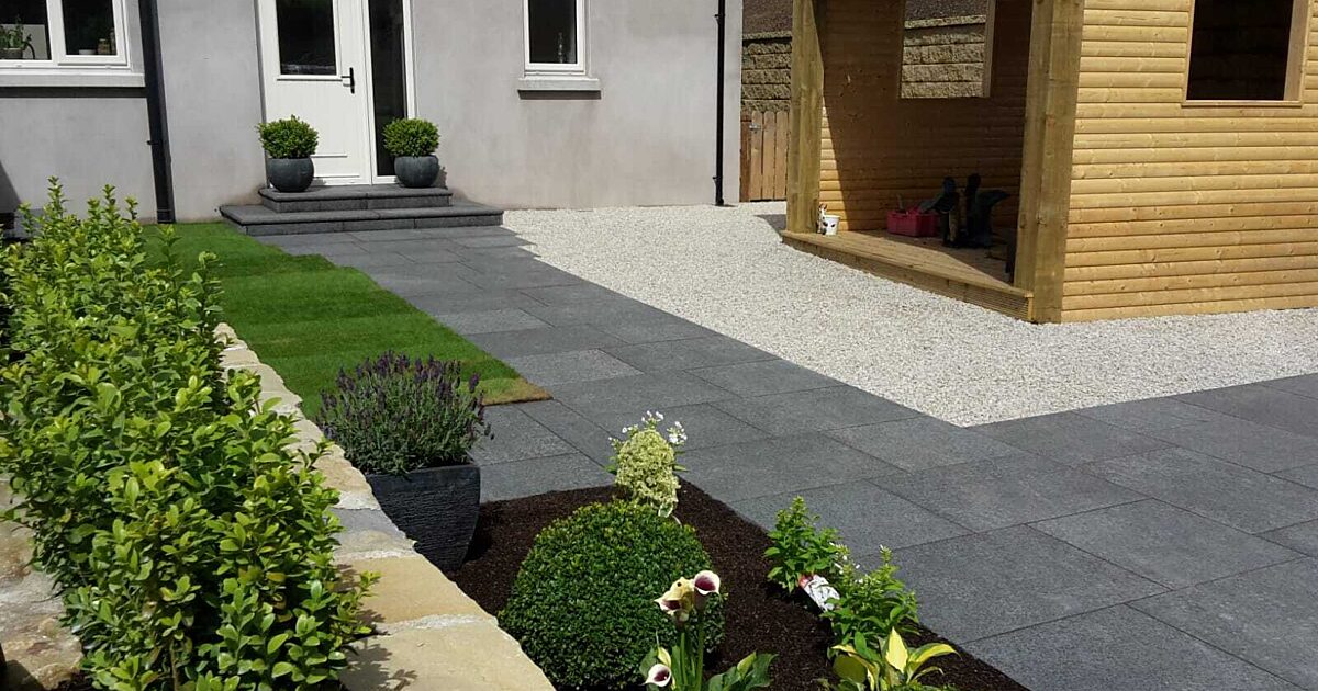 Black Basalt Paving, Steps and Coping | CED Stone