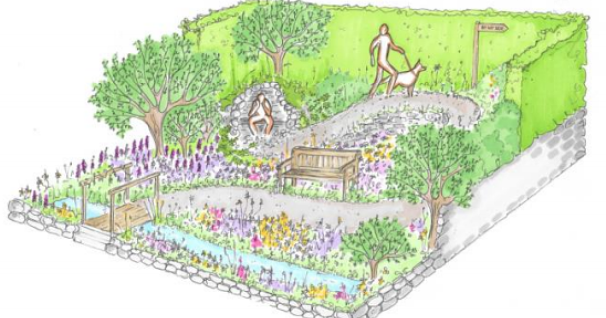 The Guide Dogs’ 90th Anniversary Garden at RHS Chelsea… | CED Stone