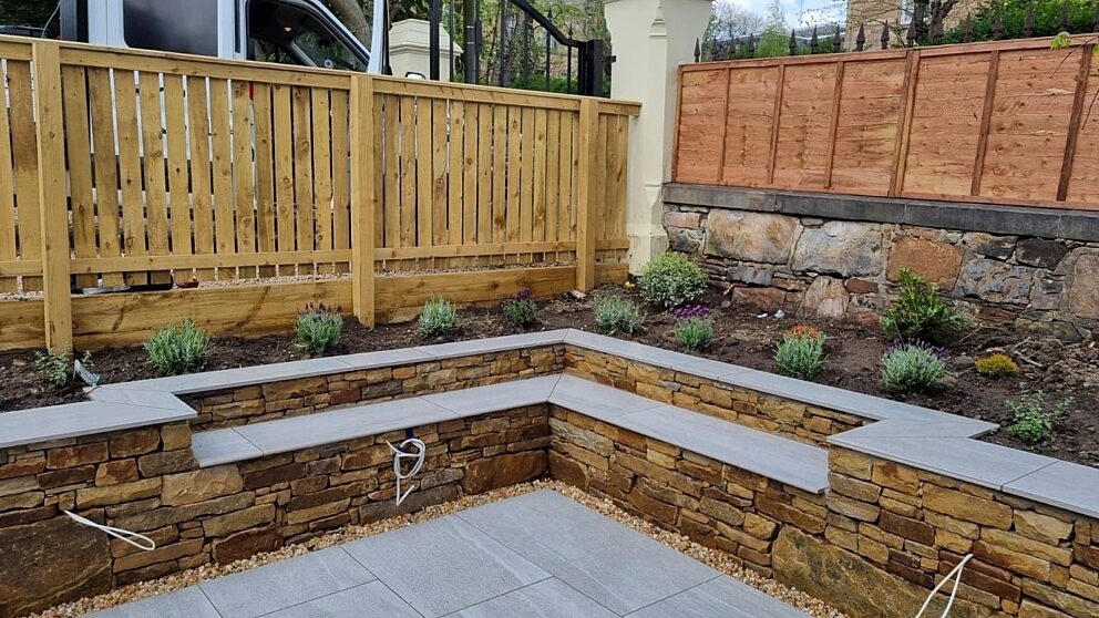 Slabby Sandstone Walling | CED Stone